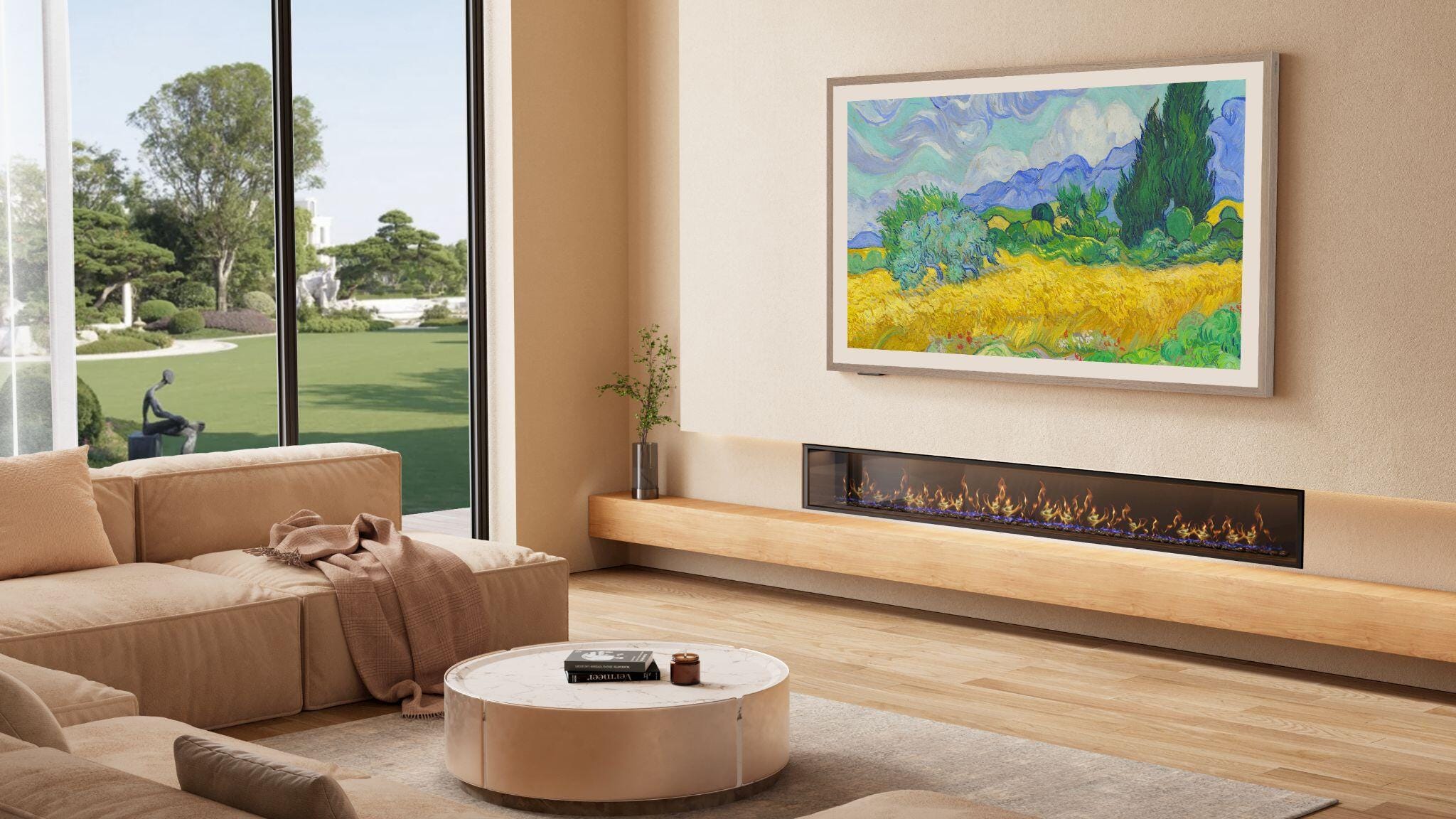 Hisense Goes Big with New Artwork-Friendly Canvas TVs