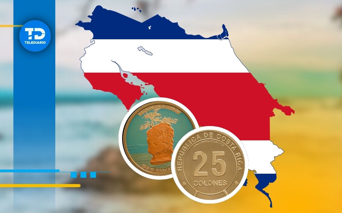 Así serán las nuevas monedas de 25 colones | FOTOS