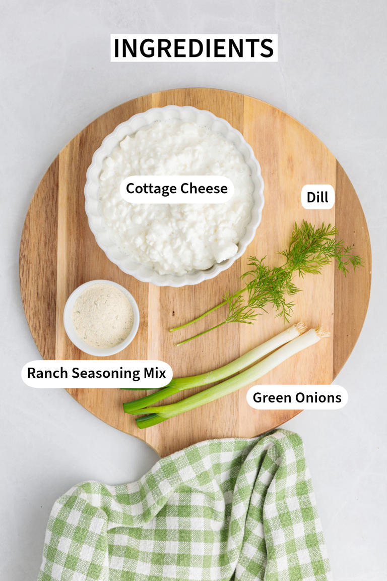 Easy Cottage Cheese Ranch Dip Recipe