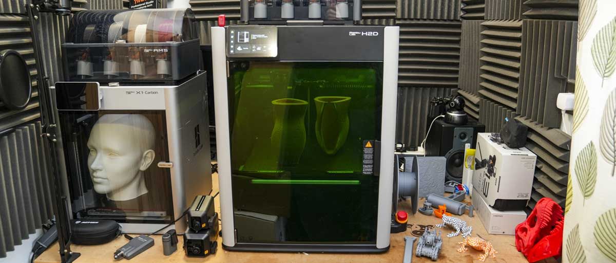 I've been reviewing the hotly anticipated Bambu Lab H2D for a month ...