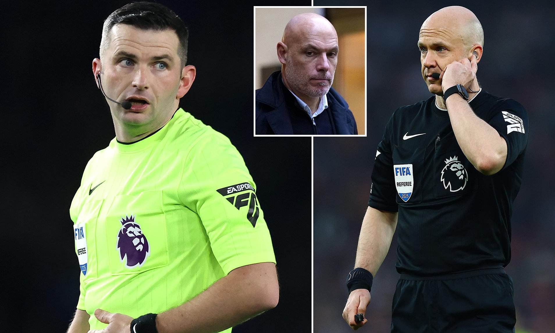 Revealed: Premier League referees' six-figure annual salary - as chief ...