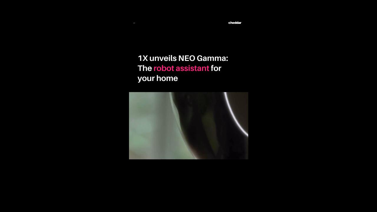 1X unveils NEO Gamma: The robot assistant for your home