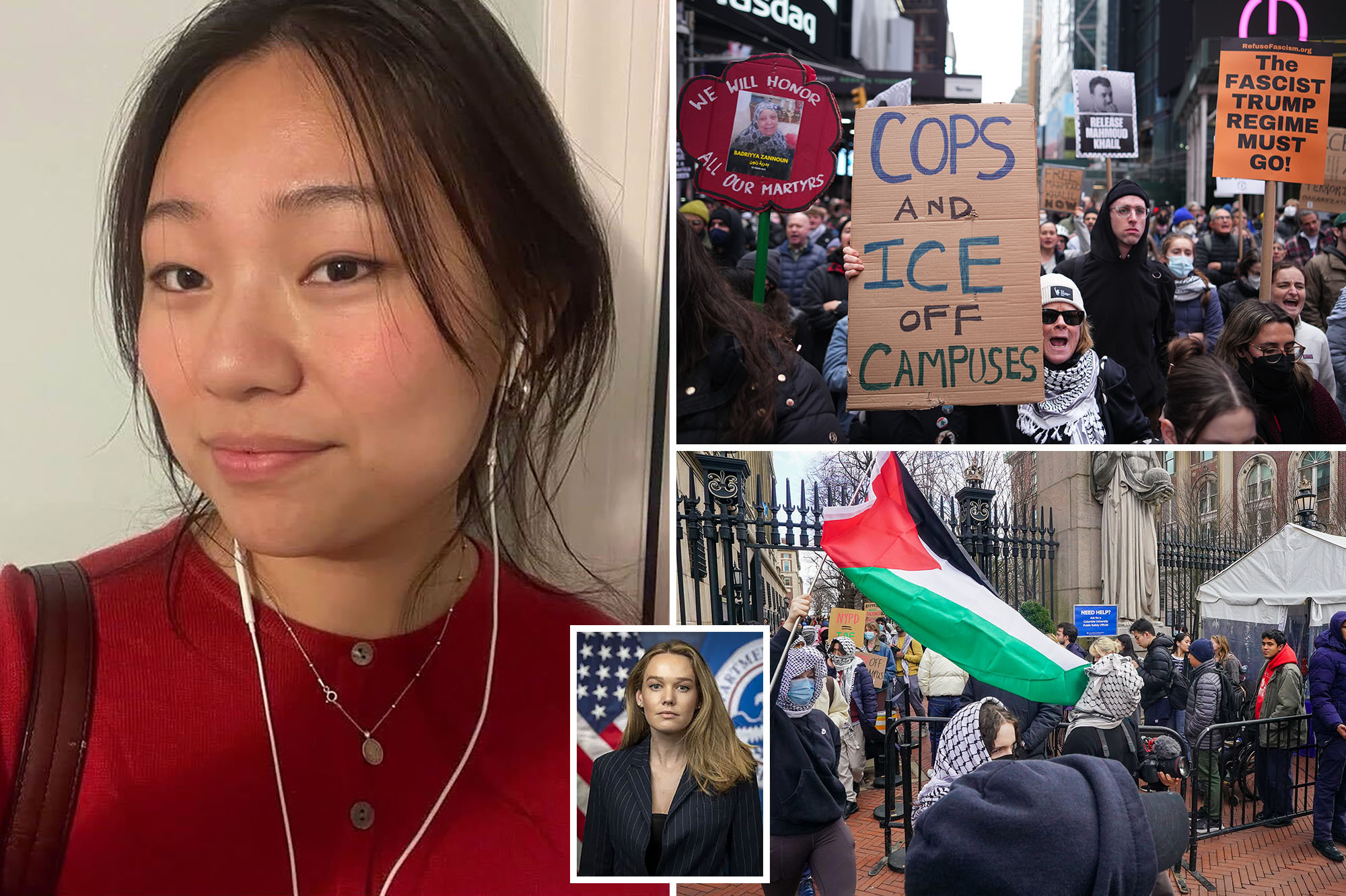Columbia junior Yunseo Chung, facing deportation, engaged in ...