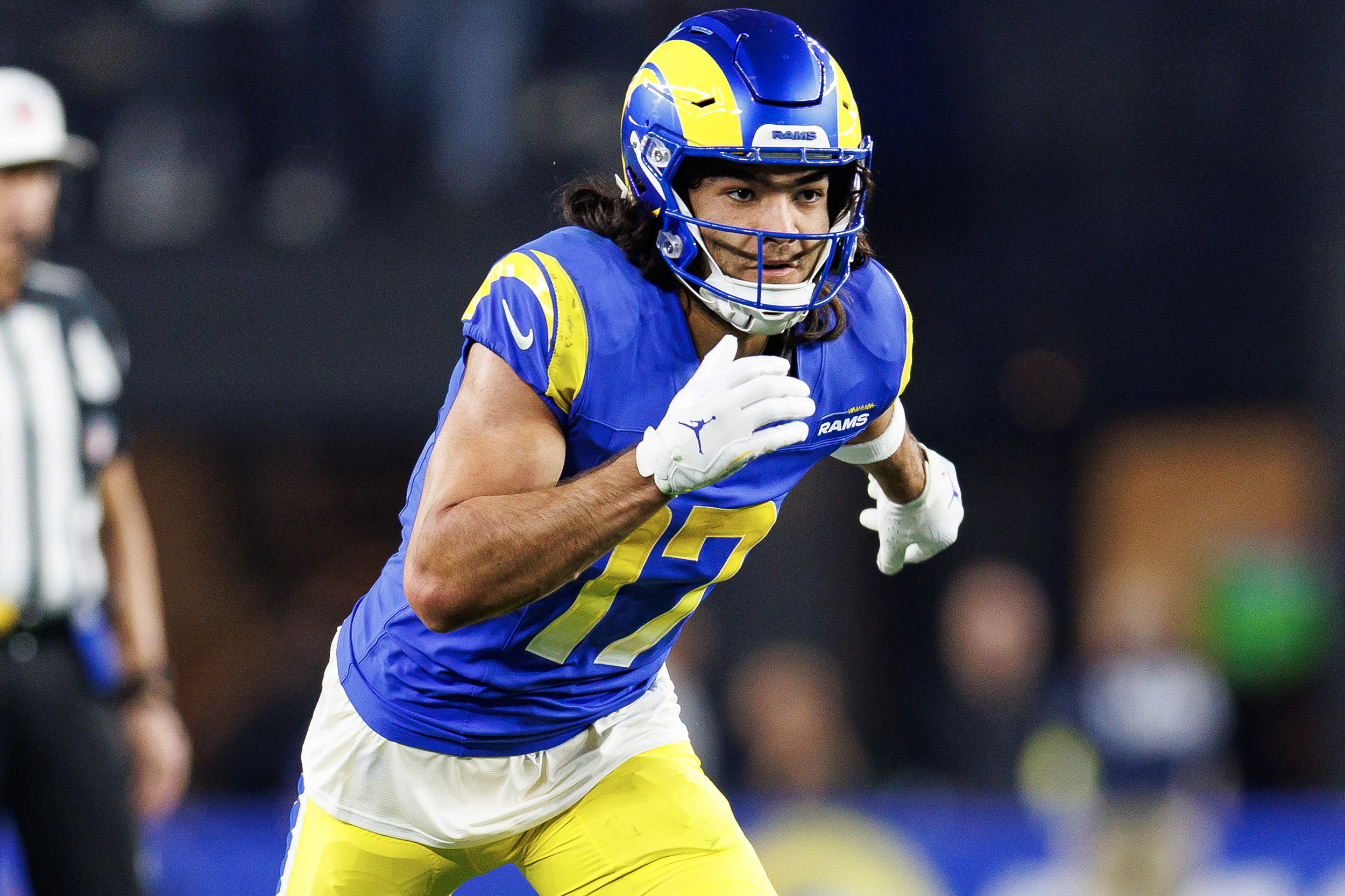 Rams Star Puka Nacua Exits Game After Bloody Injury