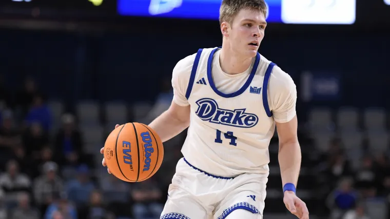 Drake's Bennett Stirtz follows 4-time national champion coach, joining ...