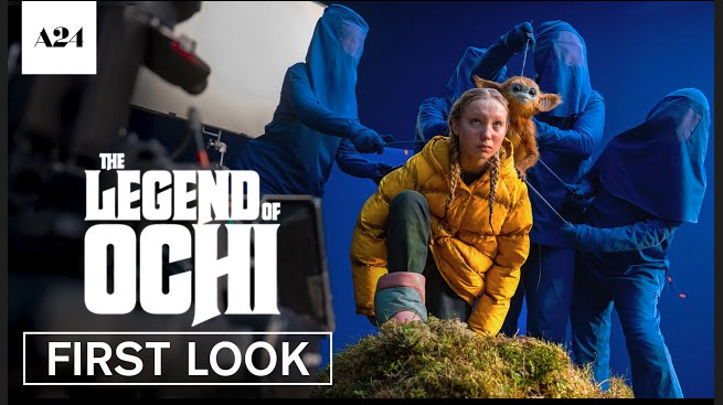 The Legend of Ochi | First Look - Helena Zengel, Finn Wolfhard, Emily ...