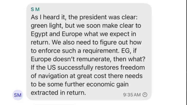 Leaked Signal chats reveal US officials JD Vance,Tulsi Gabbard, others ...