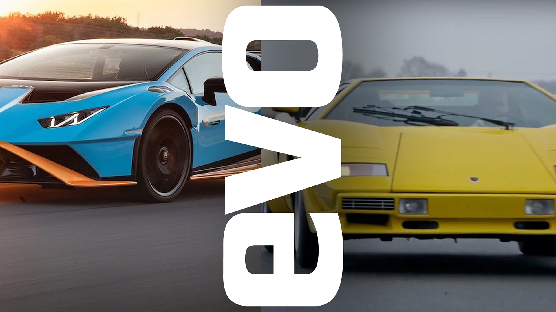 Lamborghini Huracan STO vs Countach LP 400 S Showdown