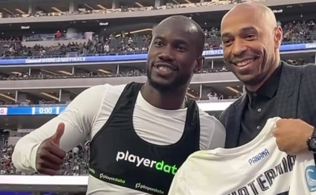 Cecilio Waterman recibe emotivo presente de Thierry Henry tras su ...