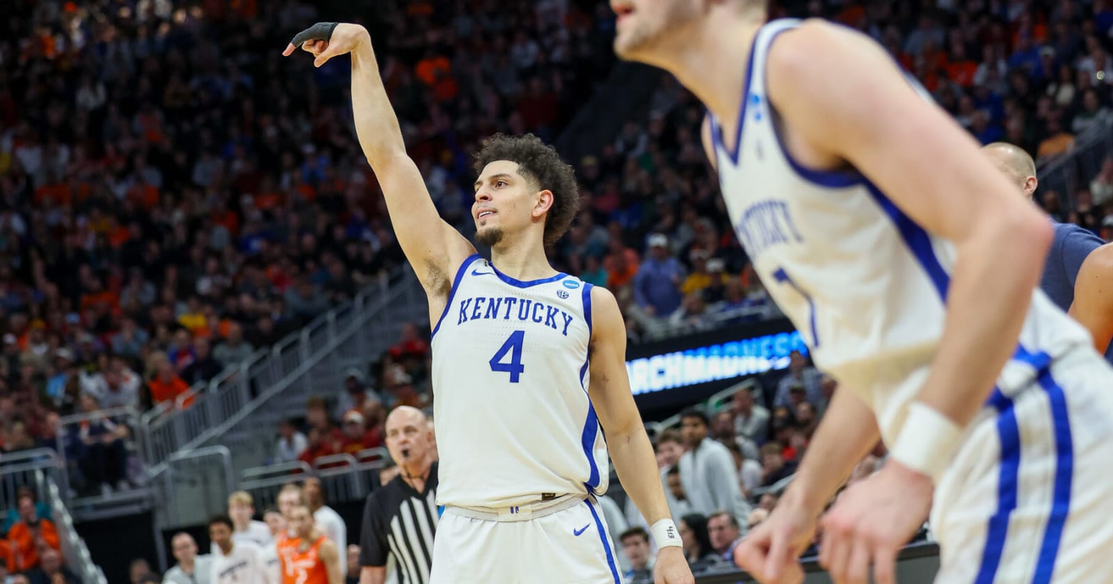 How big was the rim for Koby Brea? “It felt like an ocean” — but he did ...