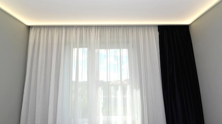 Give Your House A Seamless Look With Hidden Curtain Tracks