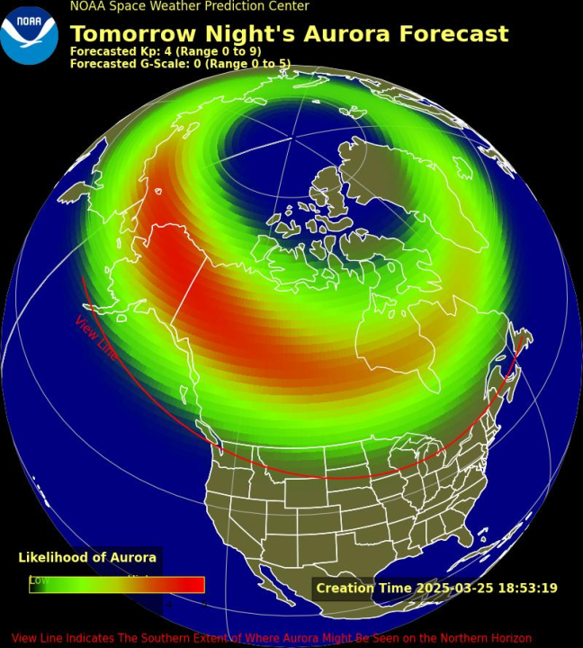 Slim chance for northern lights in some states due to ‘high speed ...