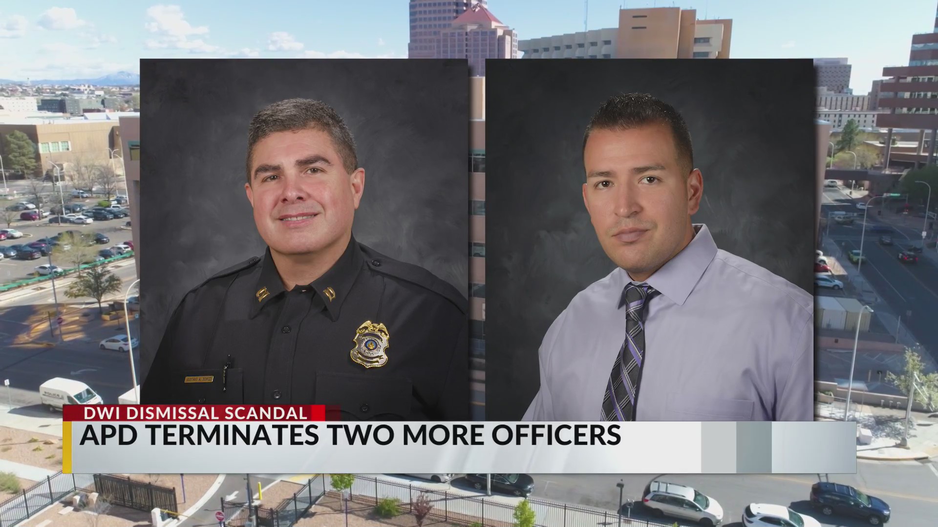 Albuquerque police fire two officers who worked in DWI Unit