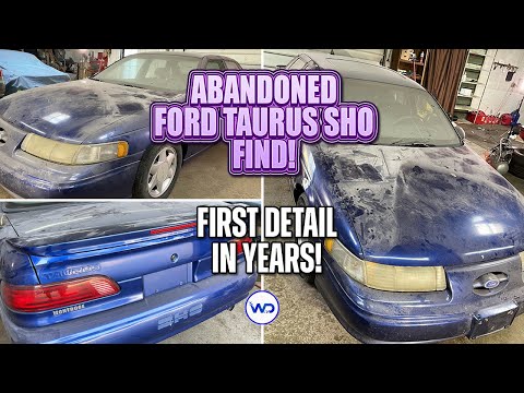 Ford Taurus SHO Gets First Detail Since Body Shop Find