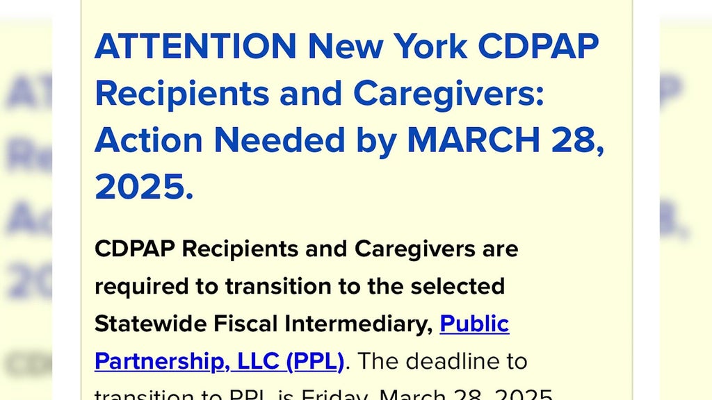 New York CDPAP recipients, caregivers have more time to switch to ...