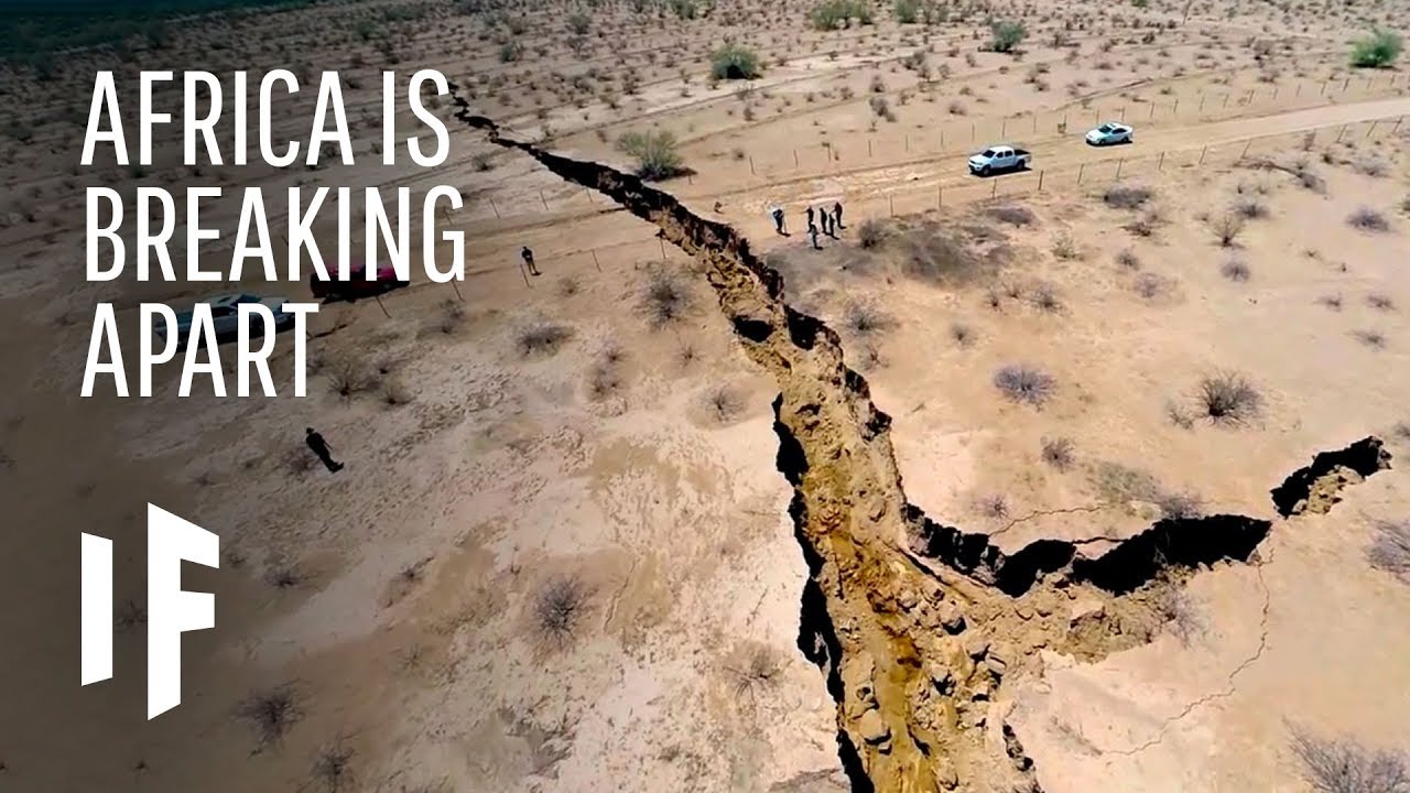 How would the world reshape if the African continent broke apart?