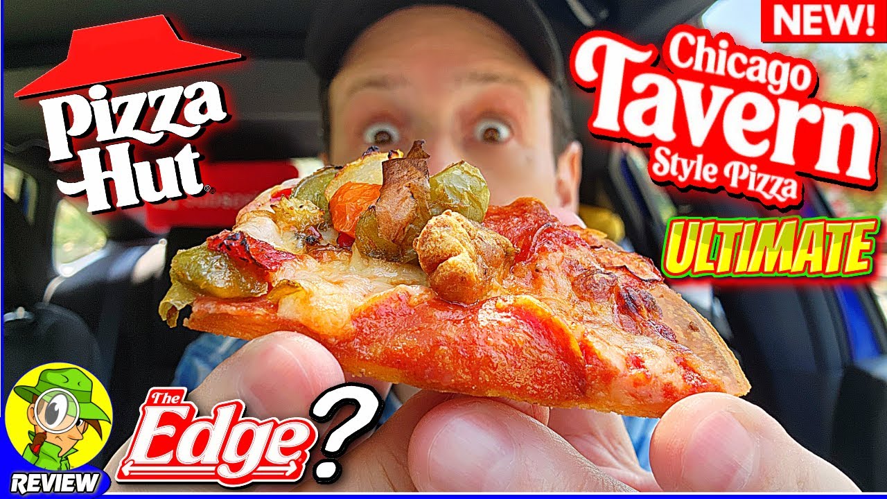 Pizza Hut® Chicago Tavern Style Ultimate Pizza Review