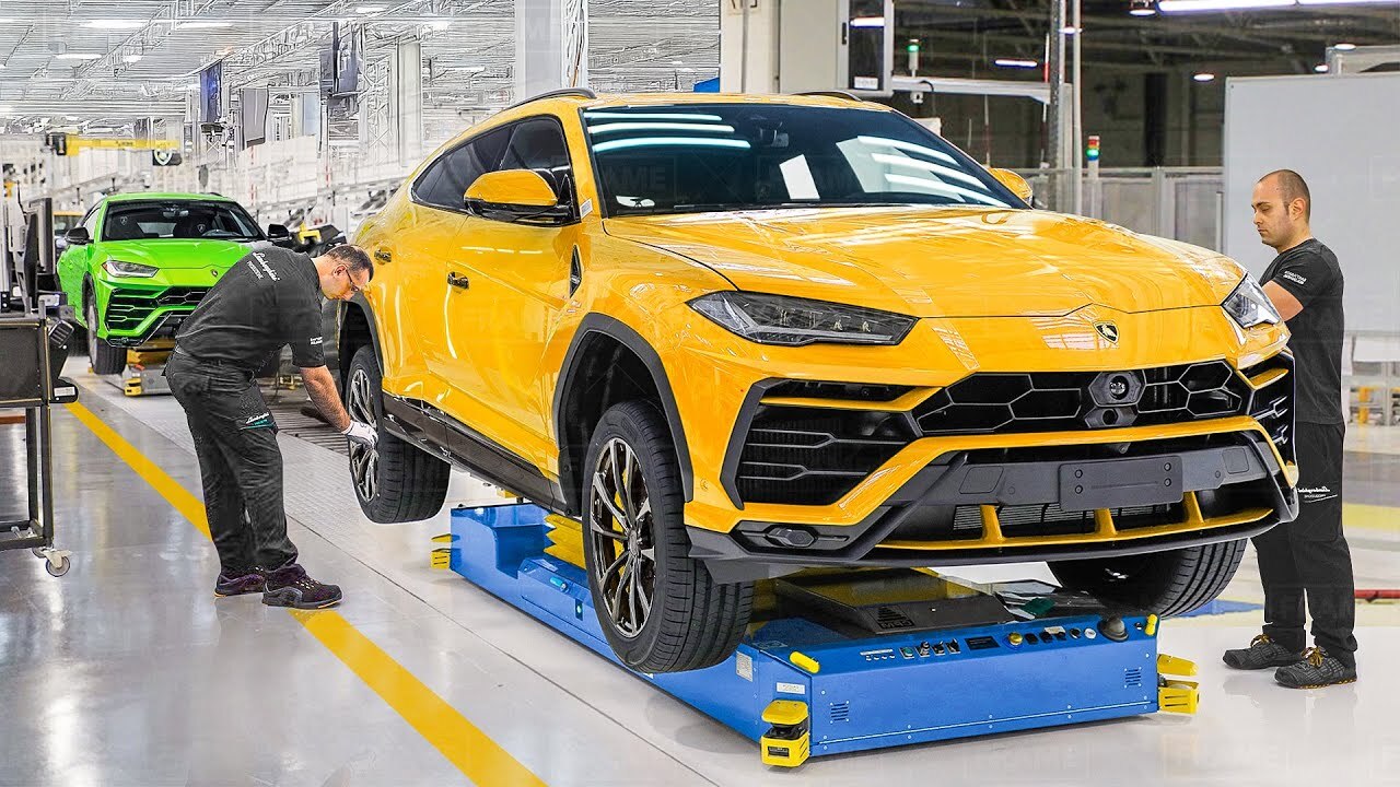 Building Lamborghini Urus by Hands From Scratch Inside Italia’s Best ...
