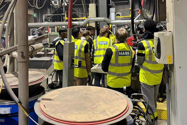 Engineering firm opens its doors to college students