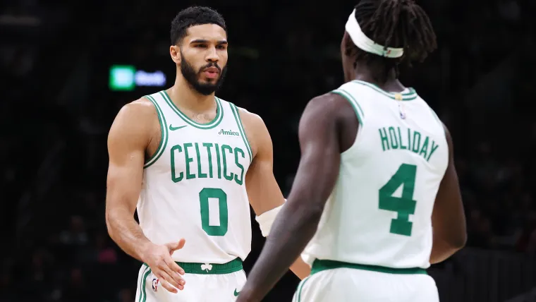 Jayson Tatum gifts Duke Women's Basketball a pair of royal blue ...