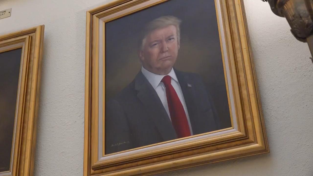 Visitors react to Trump’s dislike of Colorado State Capitol portrait
