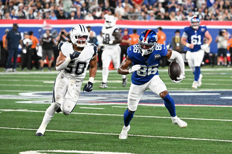 Darius Slayton has perfect message for Russell Wilson’s Giants signing