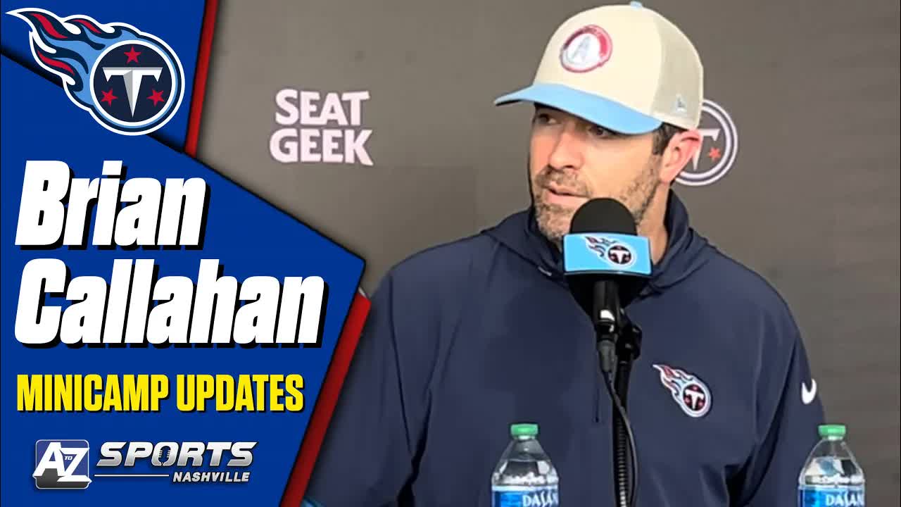 Titans HC Brian Callahan: T'Vondre Sweat update, Treylon Burks on special teams, and more