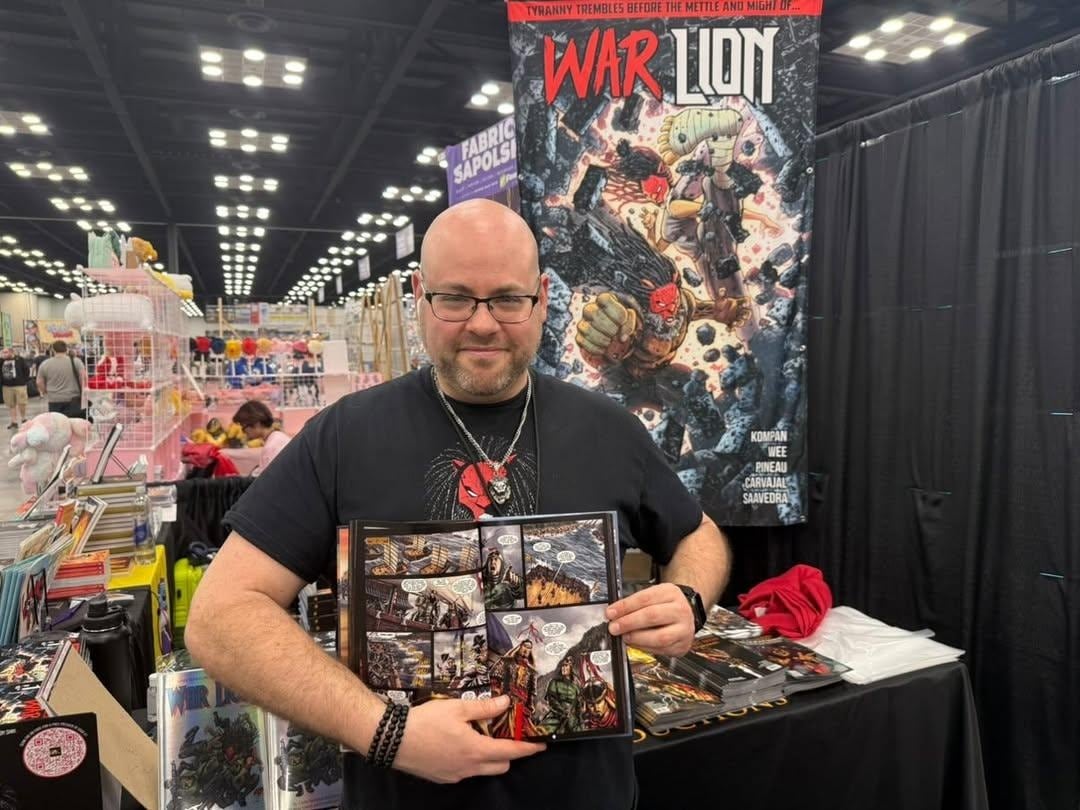 American comics writer brings Korean hero Yi Sun-shin’s legacy to life