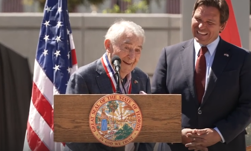 Governor Ron DeSantis unveils Florida Holocaust Memorial and honors ...