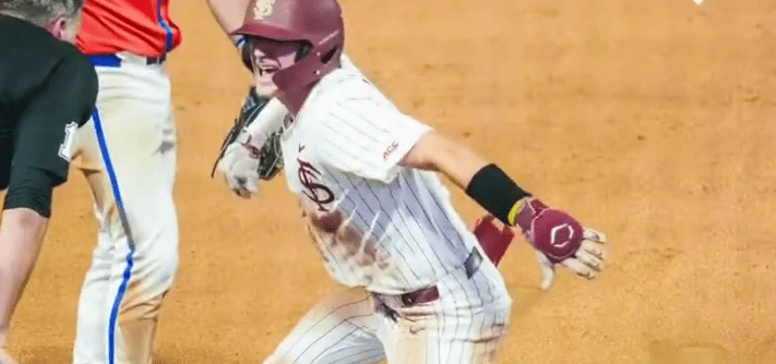 The Grand Cycle! FSU’s Alex Lodise delivers walk-off grand slam to ...