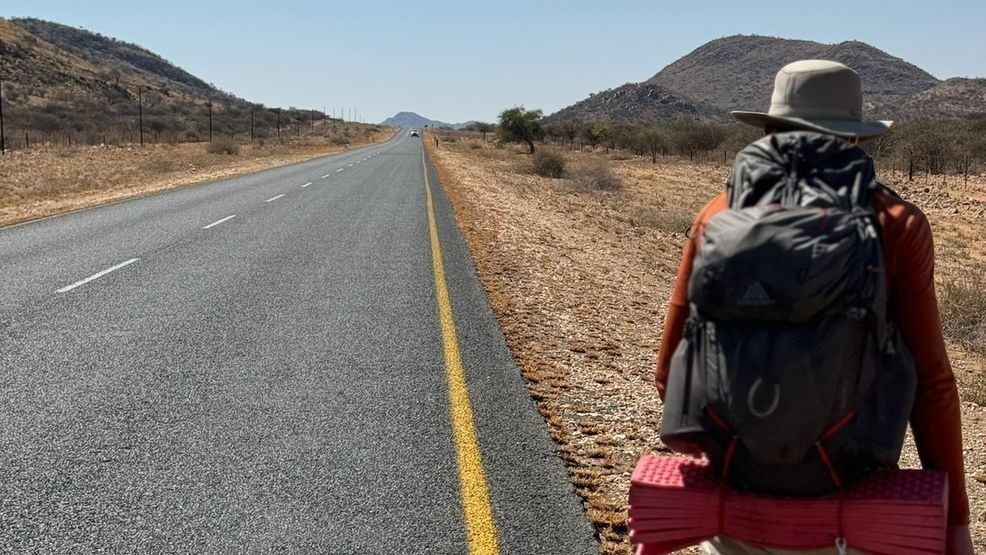 Redding man walks 2,500 miles along Africa to raise mental health awareness