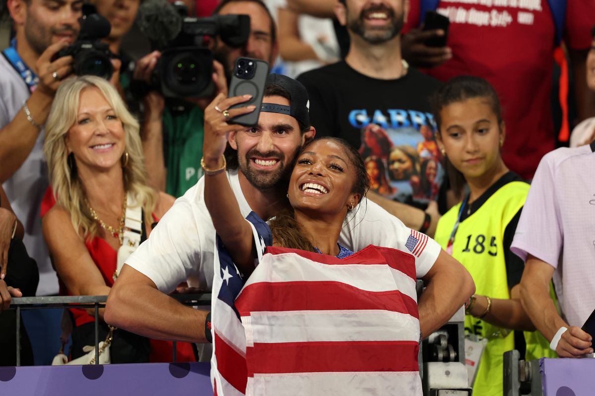 The Sweet Story Behind Spencer McManes and Gabby Thomas’s Engagement