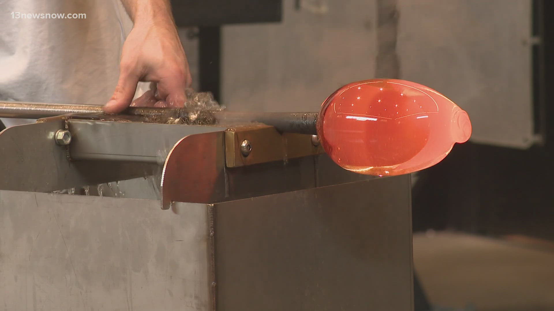 A look inside the Chrysler Museum of Art's Perry Glass Studio