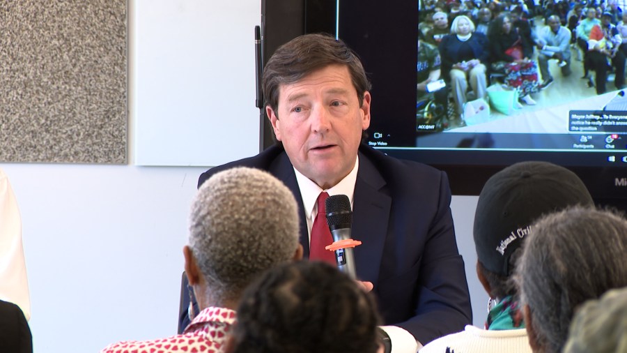 Interim DC US Attorney Ed Martin fields questions at community meeting