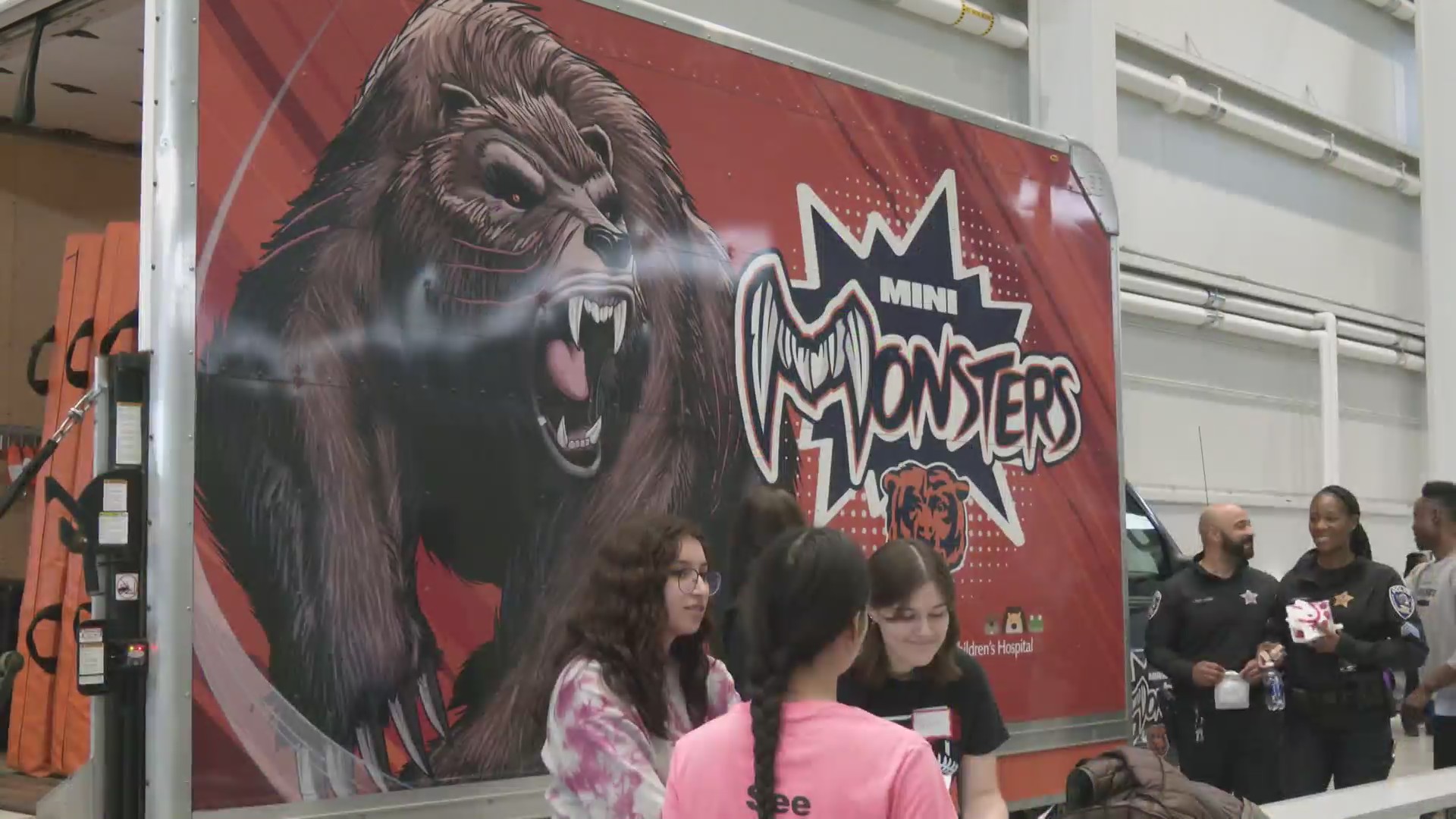 Indoor Sports Center hosts Mini-Monsters football clinic for kids