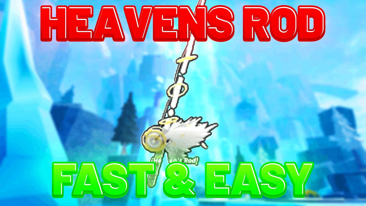 How To Get HEAVENS ROD in FISCH Roblox! (FASTEST GUIDE)