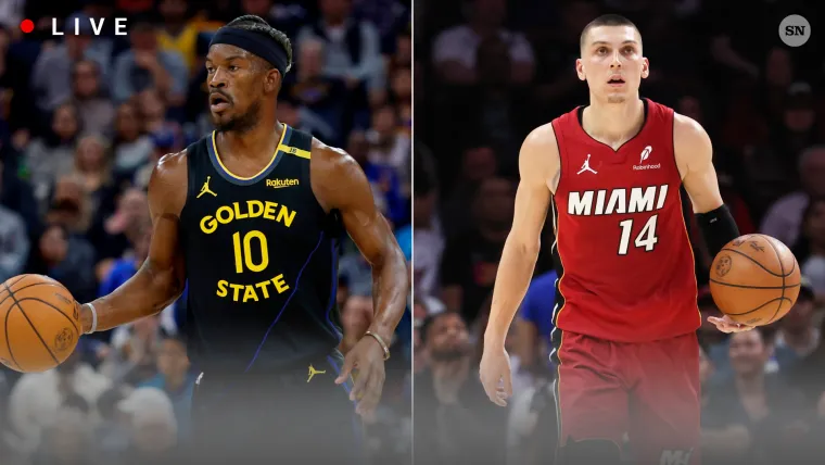 Warriors vs. Heat live score, updates, highlights from Jimmy Butler's ...
