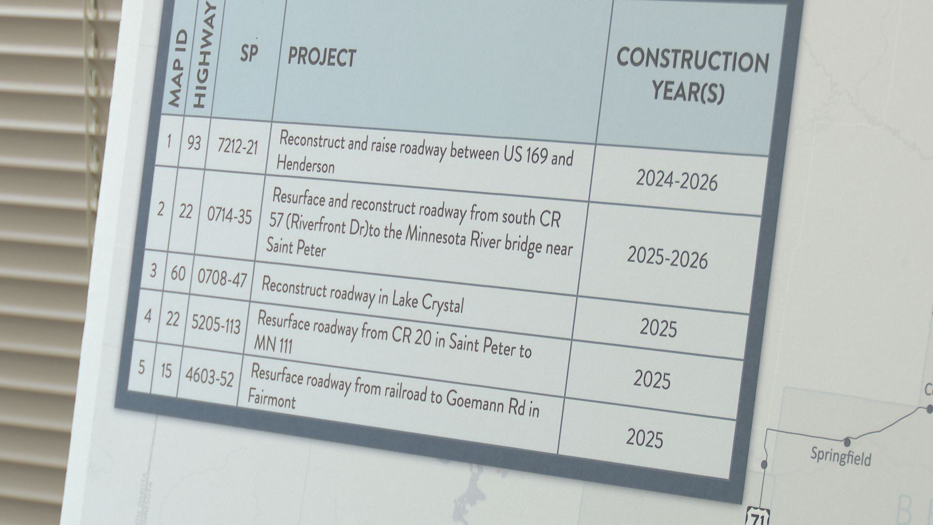 Road construction season to begin soon