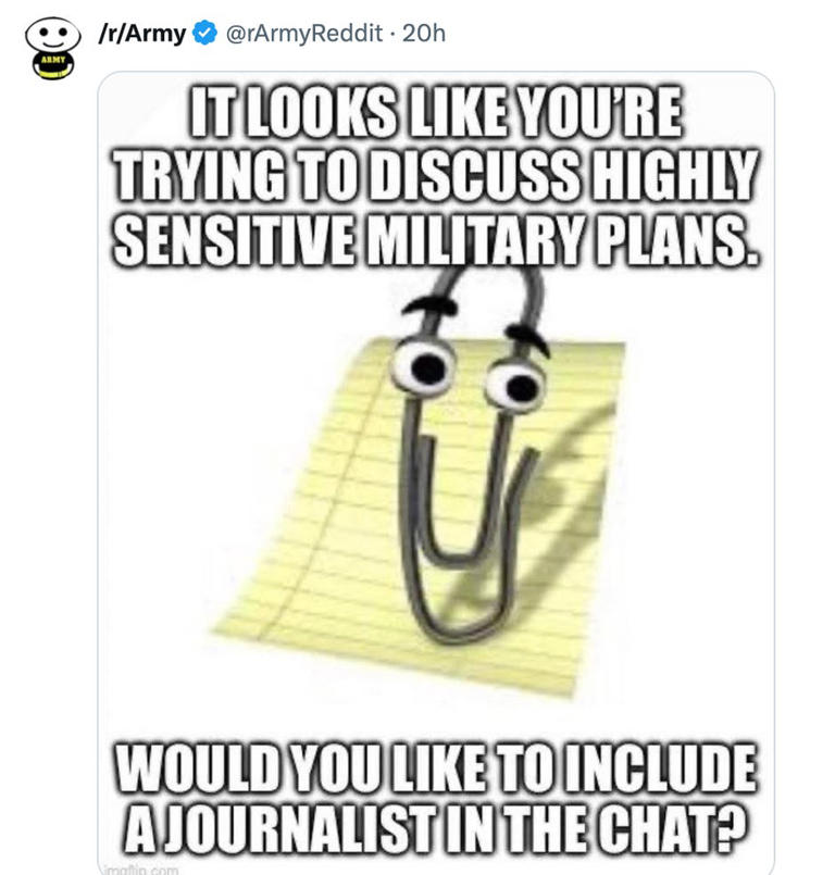 Signal Government Chat Goof Sparks a War Room Full of Memes