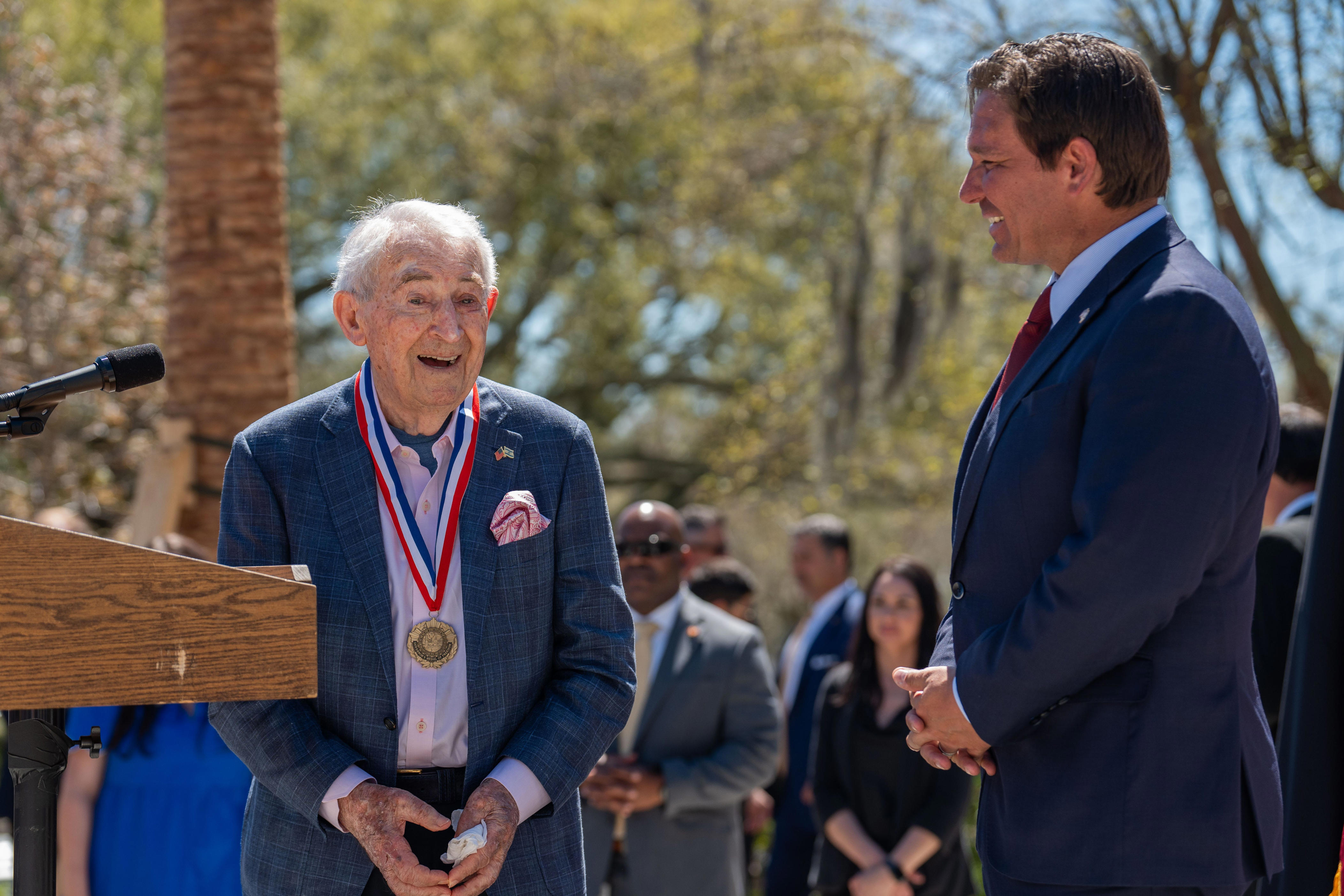 'I owe them my life': Emotional unveiling of new Holocaust memorial in ...