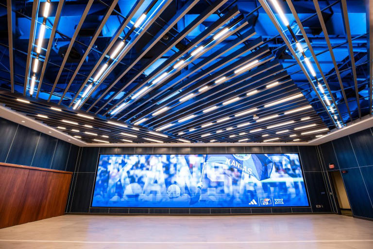 Kansas reveals new changes to Anderson Family Football Complex