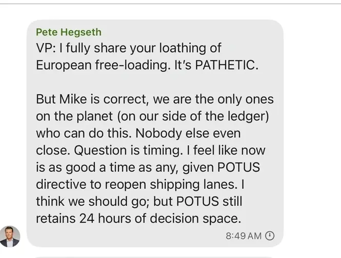 Top Trump officials, Pete Hegseth, JD Vance implicated in leaked ...