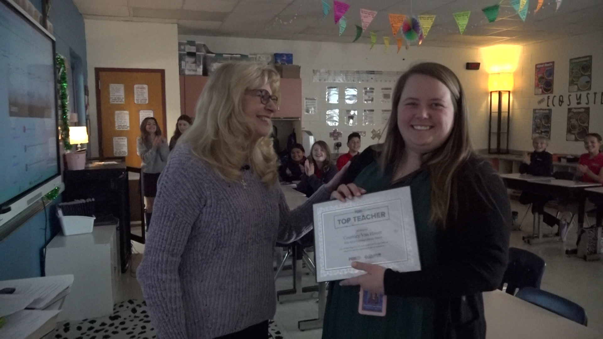 Courtney Van Hoven - FOX54 Top Teacher