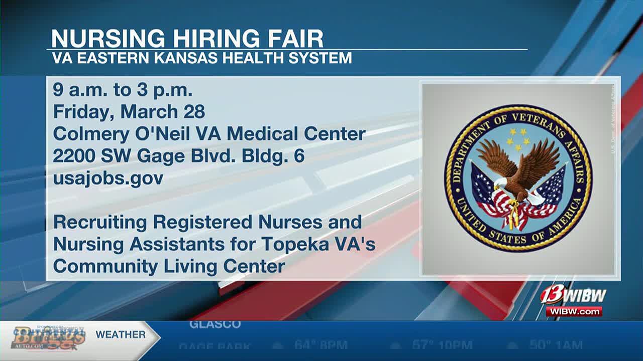 Topeka VA medical center holding nursing hiring fair