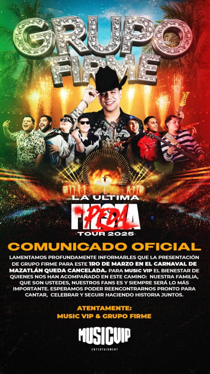 Caen 4 por amenazas en narcomanta contra Grupo Firme en Tijuana