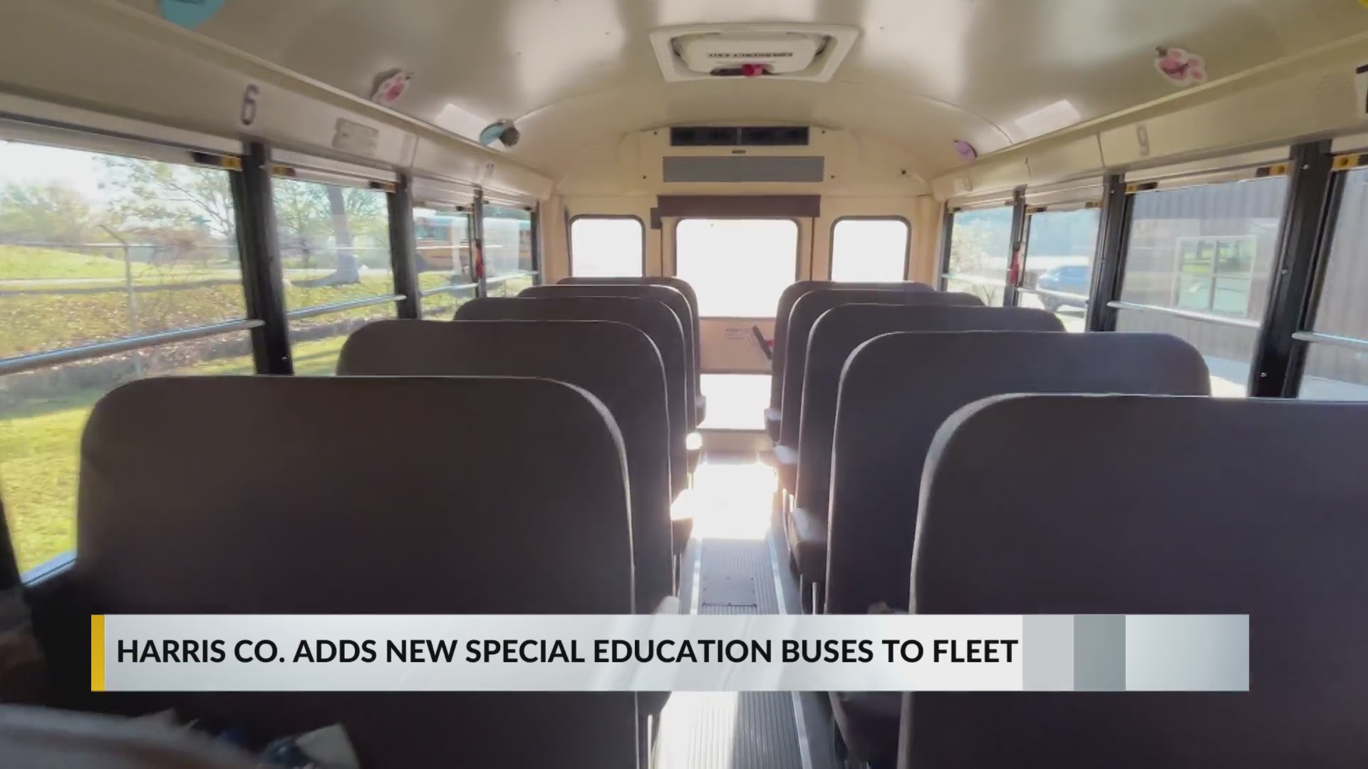 Harris Co. adds new special education buses to fleet