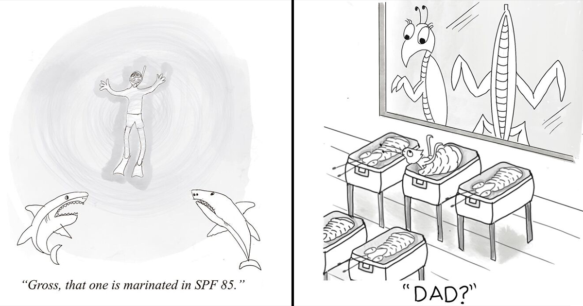 30 Delightfully Simple SIngle-Panel Comics From Hilarious Artist ...