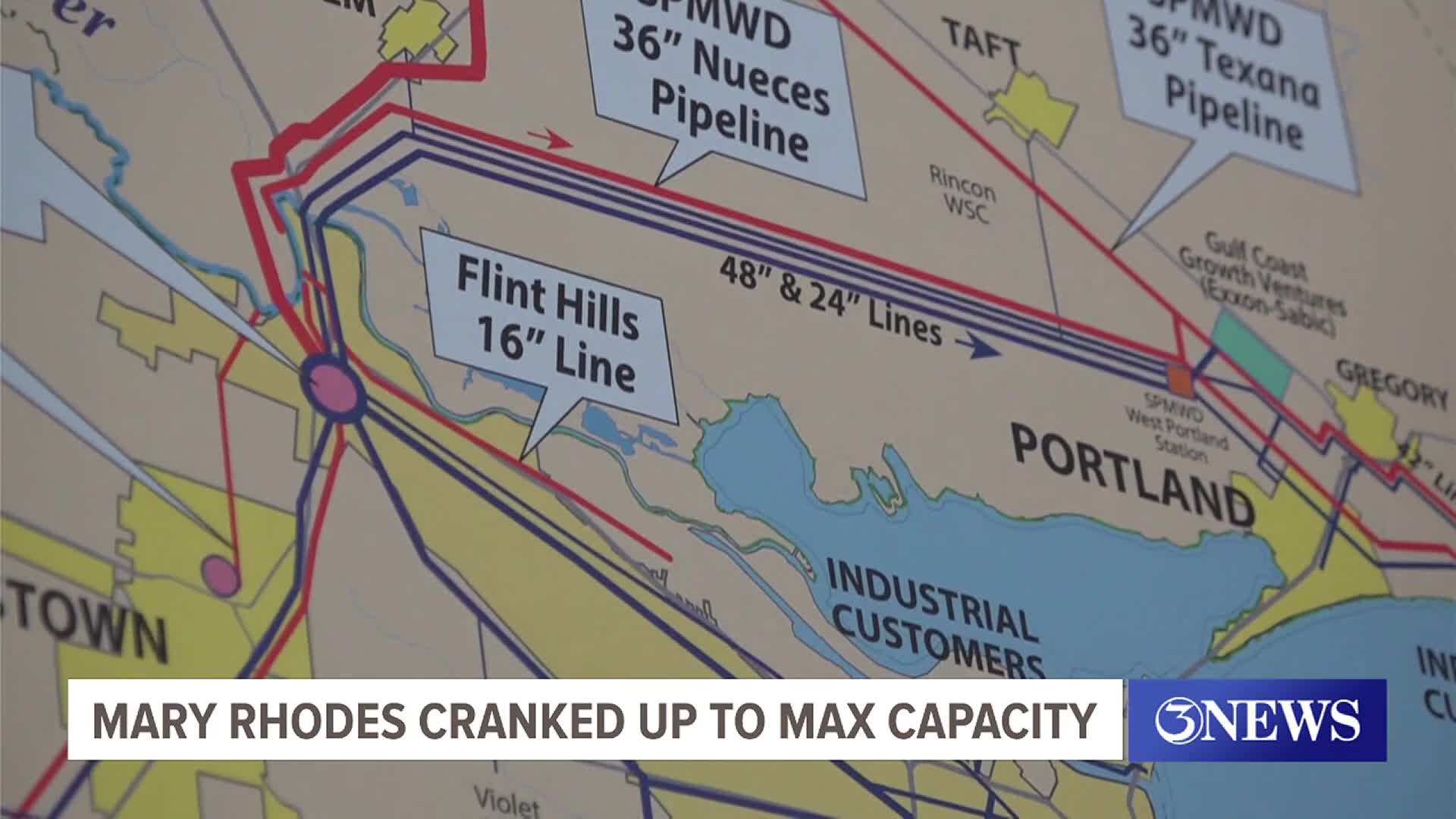Mary Rhodes Pipeline now operating at full capacity