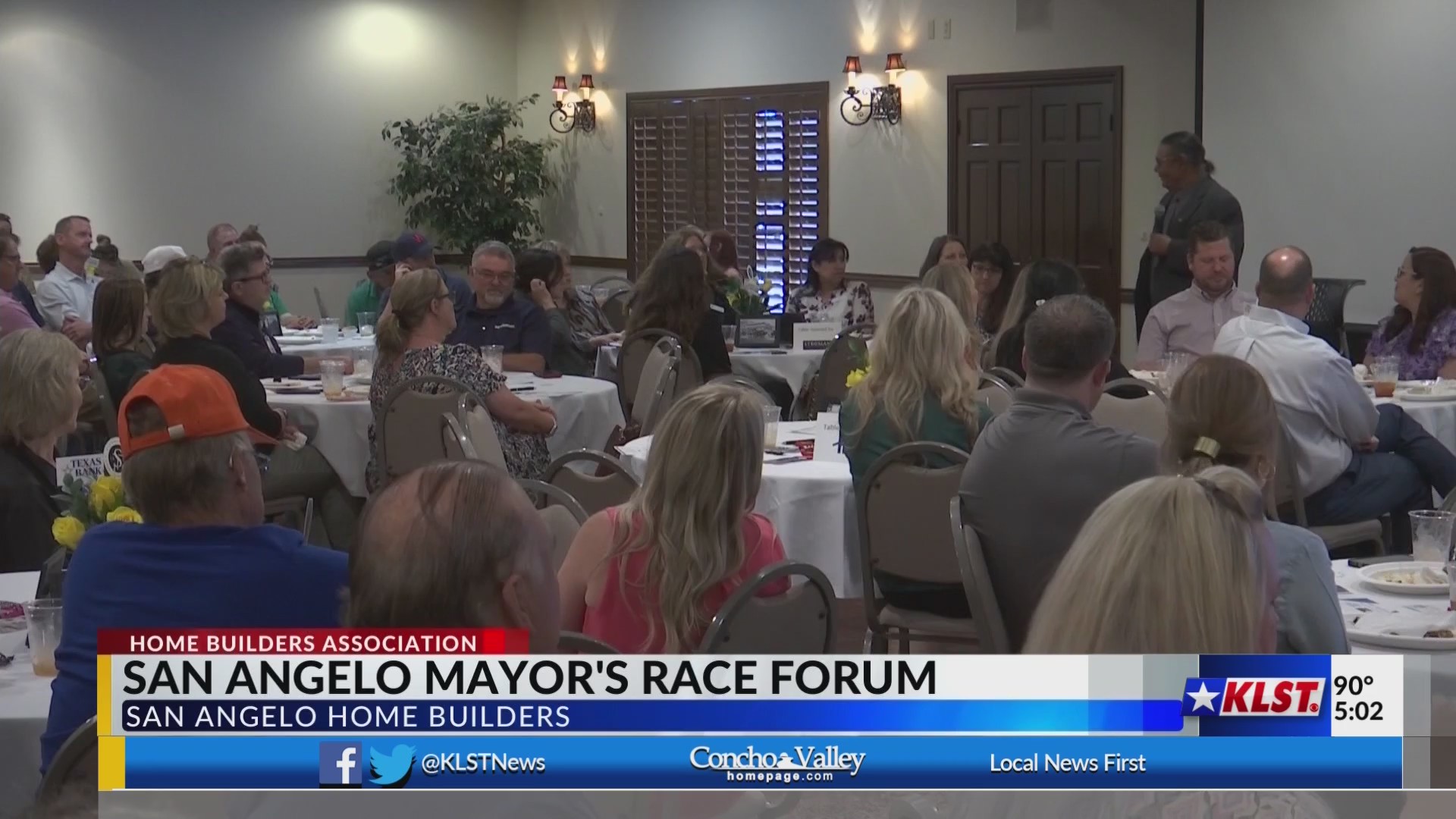 San Angelo mayoral candidates speak with home builders