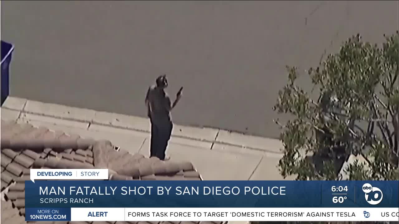 SWAT officers shoot and kill gun-wielding man in Scripps Ranch area